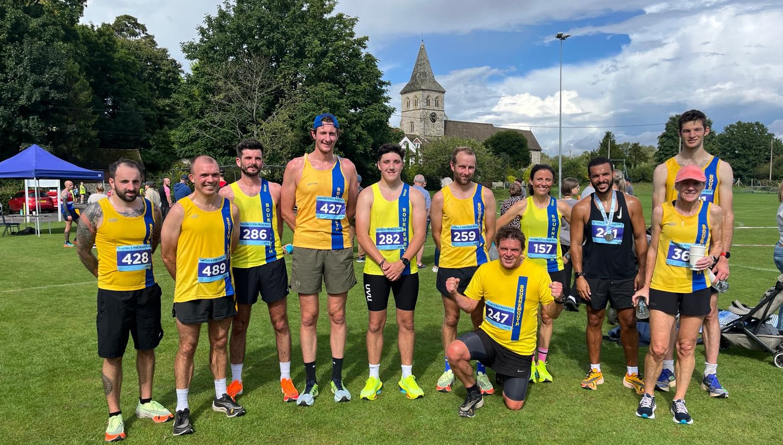 BAC runners run roughshod over Overton 5 | Bournemouth Athletic Club